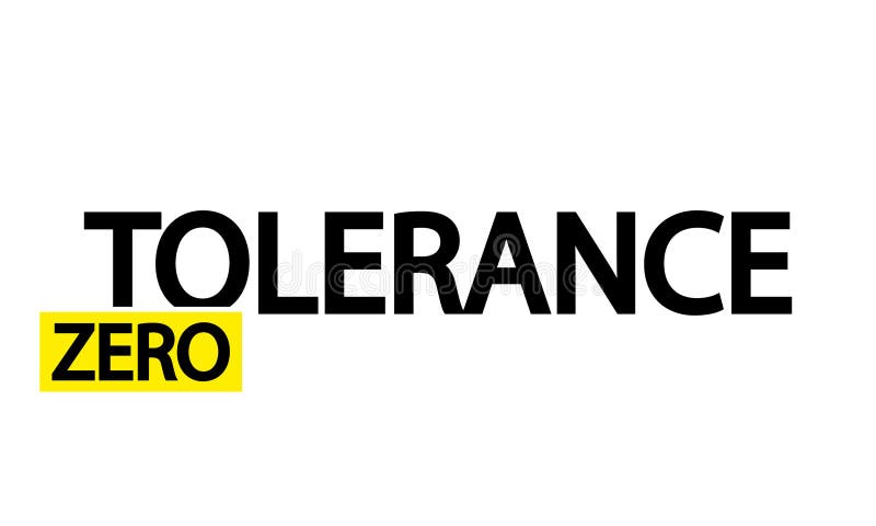 Zero Tolerance Stop Stock Illustrations – 191 Zero Tolerance Stop Stock ...