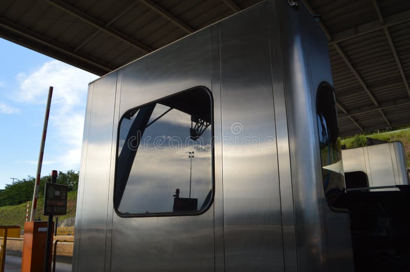 Toll charge in Brazil stock image. Image of transportation - 92403427