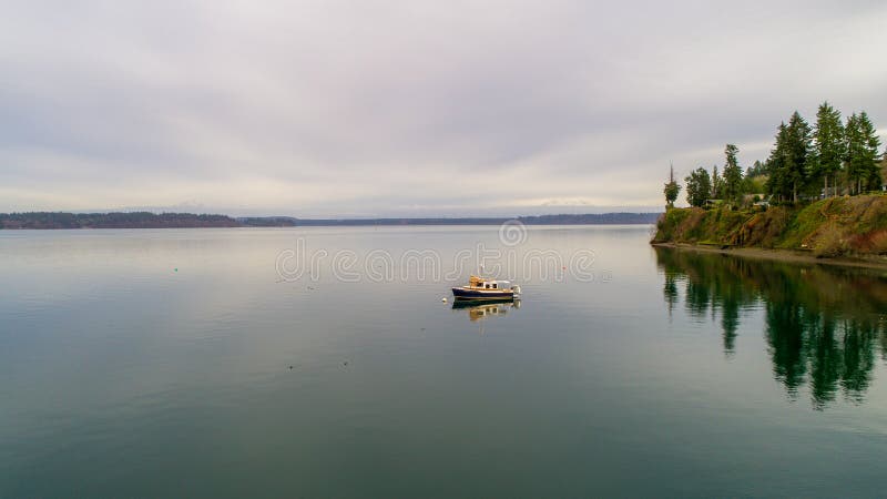 Tolmie State Park in Olympia, Washington Stock Image - Image of ...