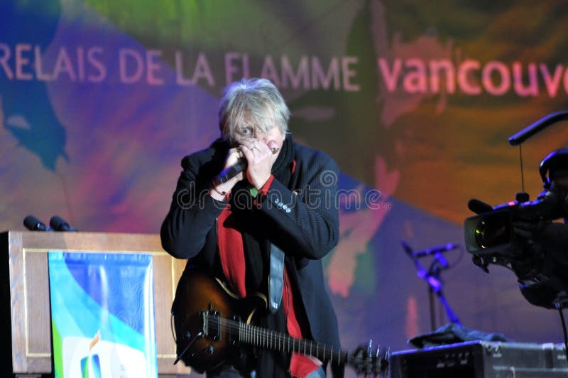 Tom Cochrane editorial photography. Image of rock, ceremony - 12166362