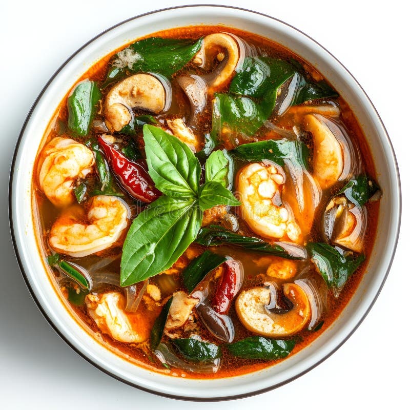 Tom Kha Gai Soup a Classic Thai Dish Featuring a Rich Coconut Milk ... Tom Kha Gai Soup a Classic Thai Dish Featuring a Rich Coconut Milk ...
