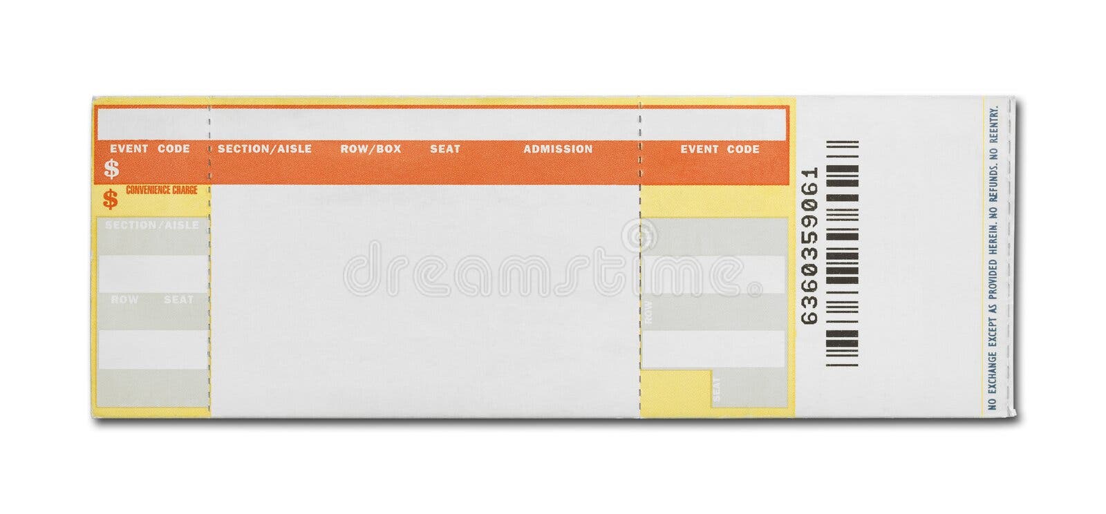 Tom plan biljett fotografering för bildbyråer. Bild av passagerare ...