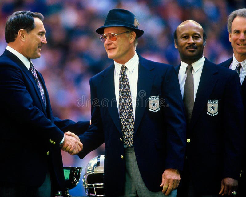 Tom Landry Dallas Cowboys foto editorial. Imagen de pasillo - 40876736