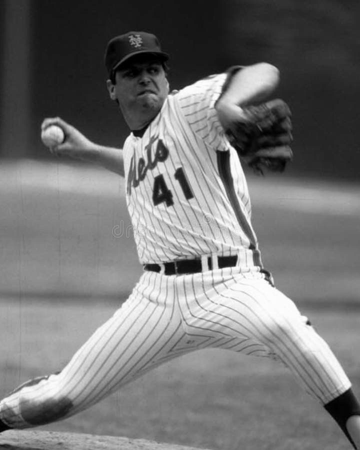 Tom Seaver, New York Mets. editorial stock image. Image of baseball ...