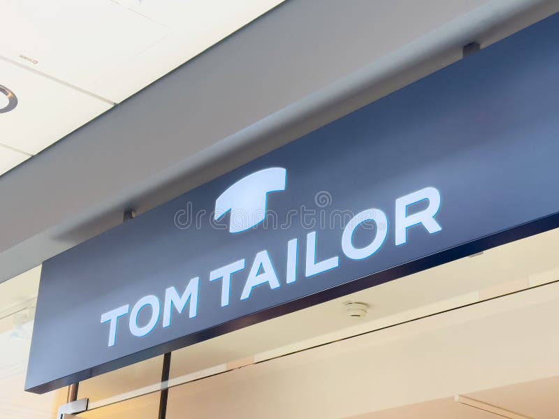 Tom Tailor Storefront Sign in Modern Shopping Mall Editorial ...