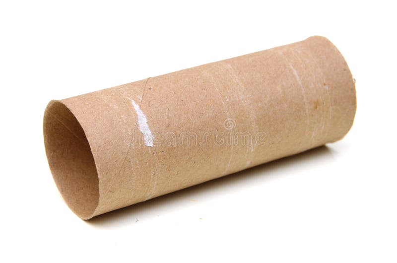 Tom toalettrulle fotografering för bildbyråer. Bild av stapel - 66915119