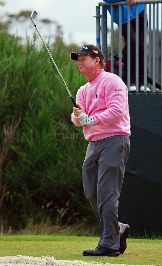 Tom Watson editorial stock photo. Image of legend, slide - 76435113