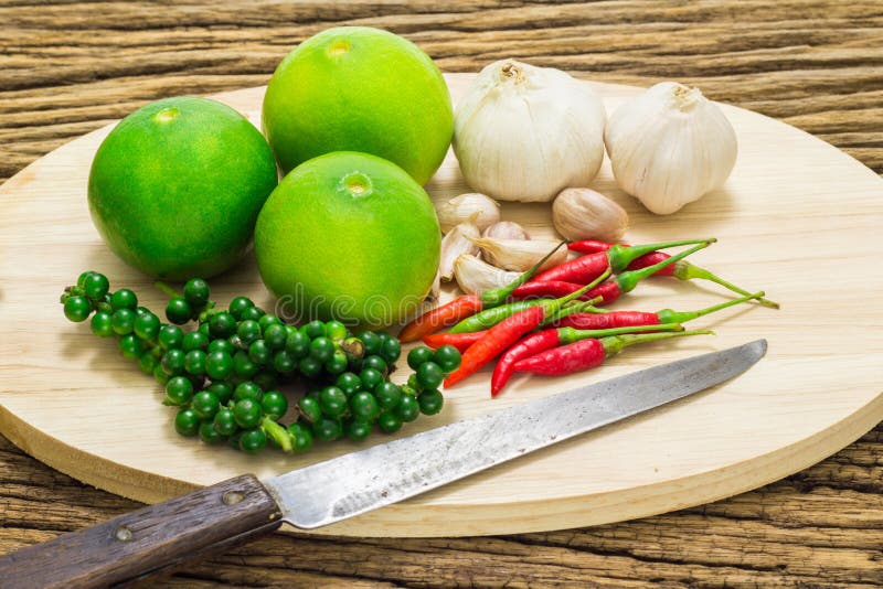 Tom Yam Herbs and Spices Set Stock Image - Image of kitchen, healthy ...