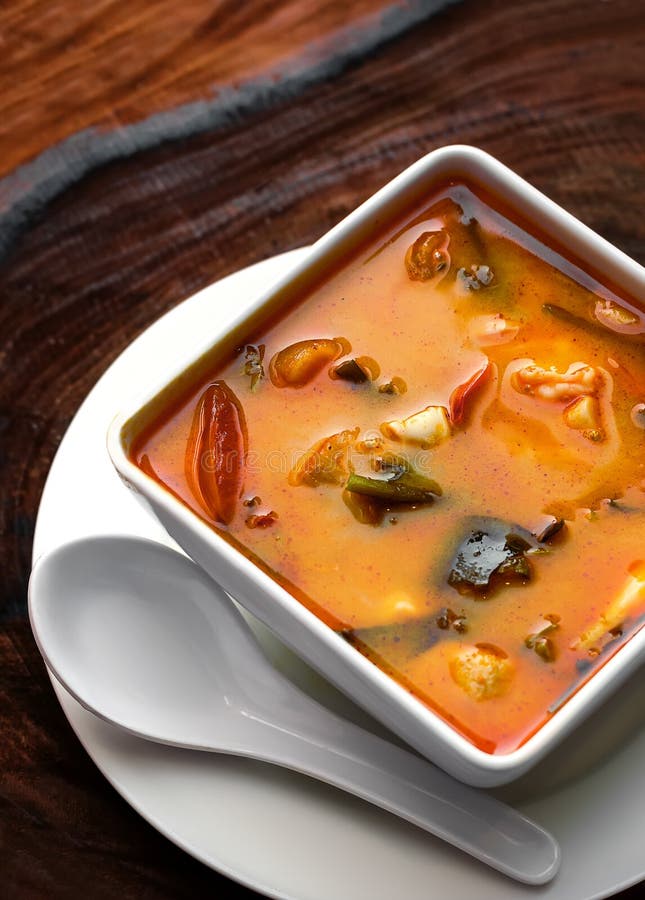 Tom Yam Kung. Thai cuisine stock image. Image of laos - 62873643
