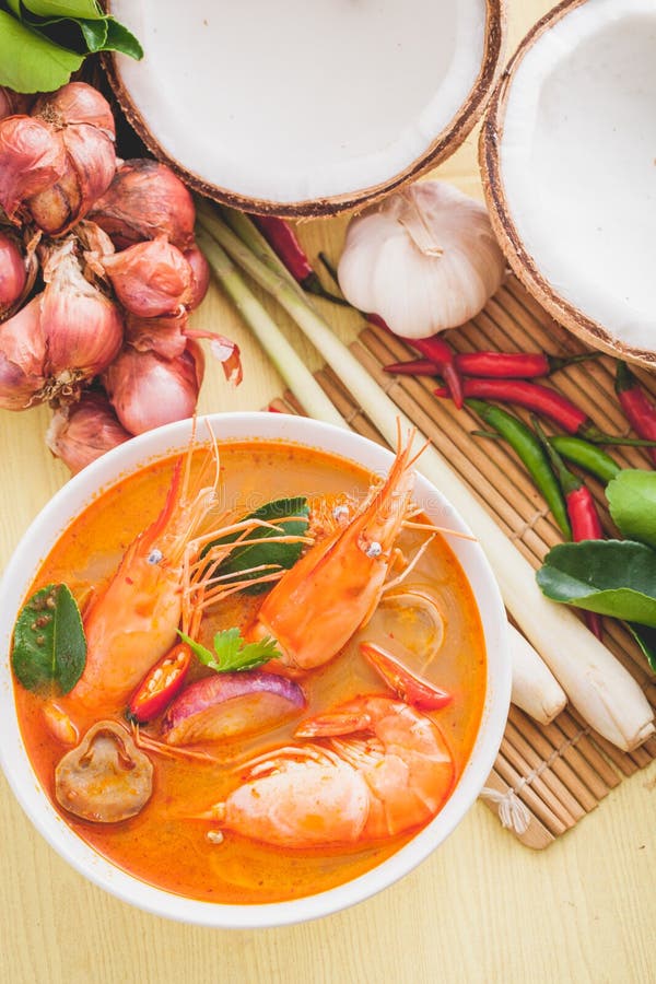 Tom Yum Goong stock image. Image of food, gourmet, cuisine - 60244153