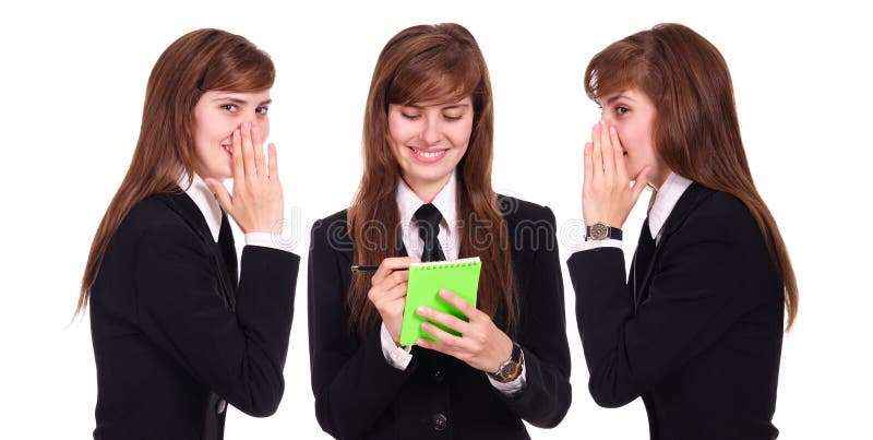 Mujer Que Toma Una Decisión Imagen de archivo - Imagen de estudio ...