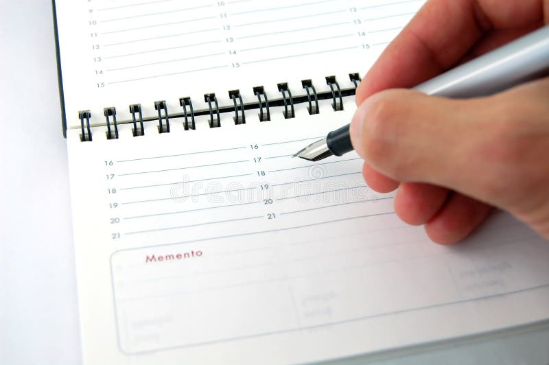 Tomar notas imagen de archivo. Imagen de nota, escritura - 18274893