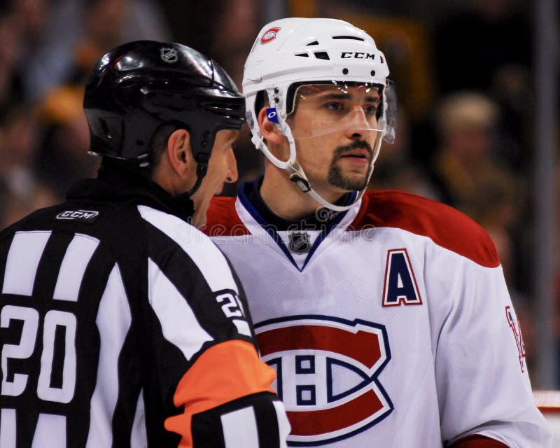 Tomas Plekanec Montreal Canadiens Editorial Stock Image - Image of ...