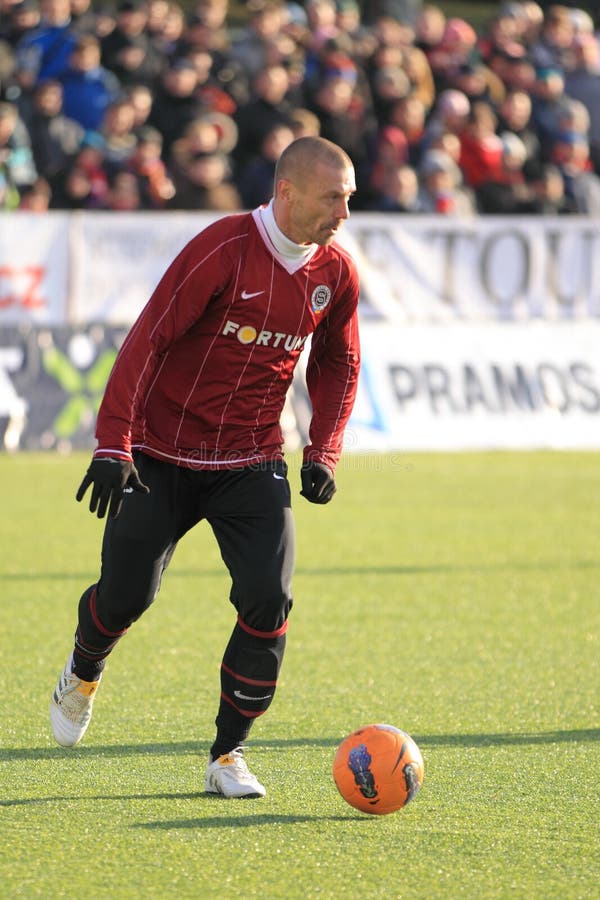 Tomas Repka - Sparta Prague Defender Editorial Photo - Image of derby ...