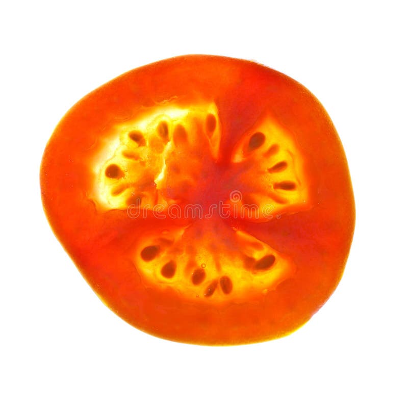 Tomate coupée en tranches photo stock. Image du produit - 1465970