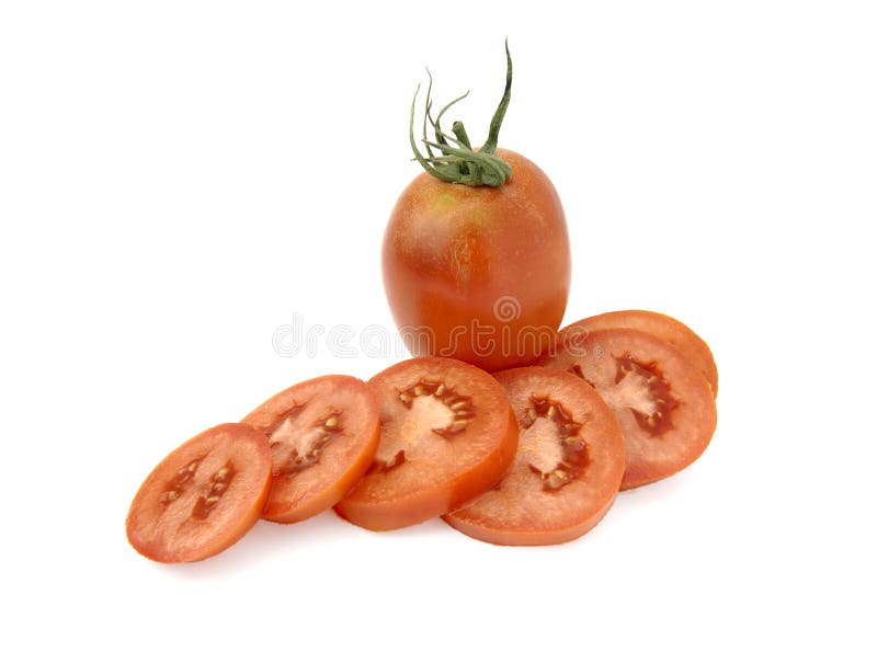 Tomate de poire photo stock. Image du rouge, frais, agriculture - 4114502