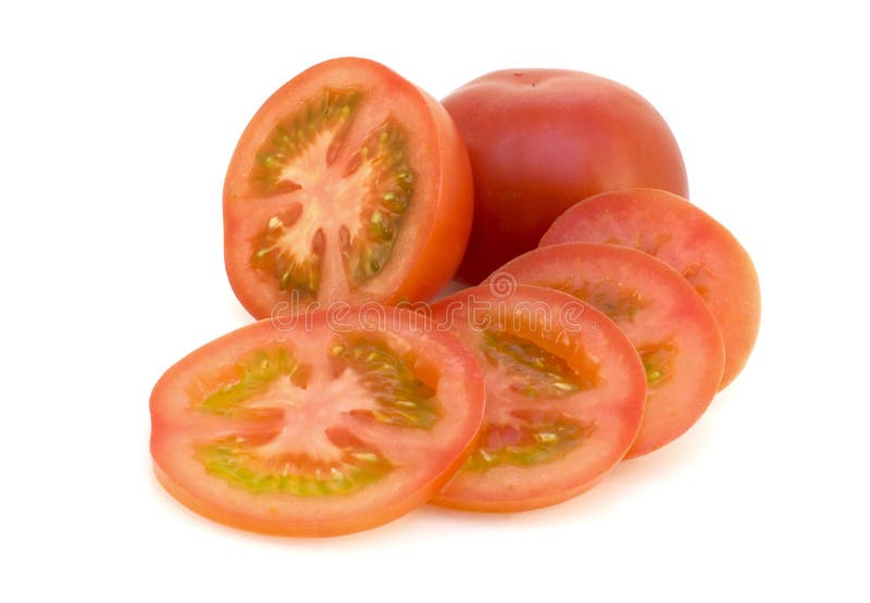 Tomate rebanado imagen de archivo. Imagen de dieta, delicioso - 9480031