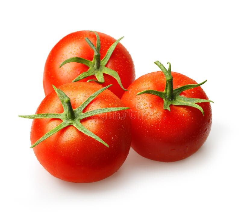 Tomate rojo aislado imagen de archivo. Imagen de perfecto - 191999115