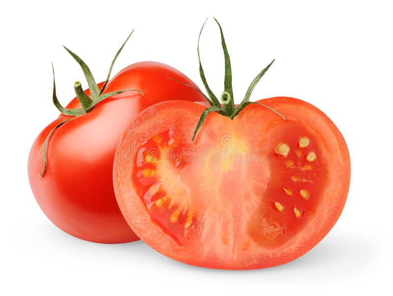 Tomato cross section stock photo. Image of foods, close - 208408