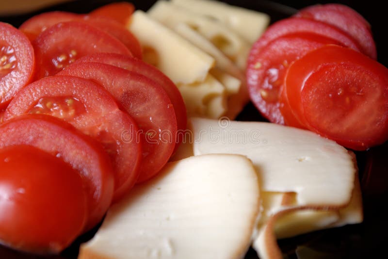 Tomato and Cheese stock photo. Image of vegetable, fresh - 47751428