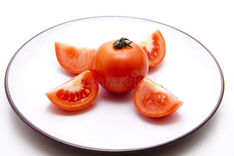 Tomato chopped stock image. Image of peel, form, healthy - 24225209