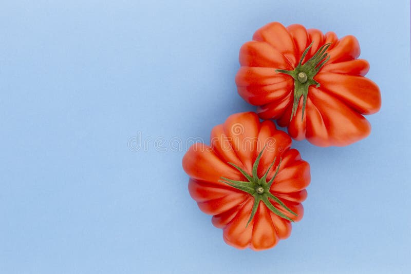 Tomato on the Color Background Stock Image - Image of healthy ...