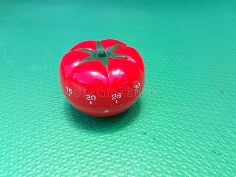 Pomodoro Timer - Mechanical Tomato Shaped Kitchen Timer for Cooking or ...