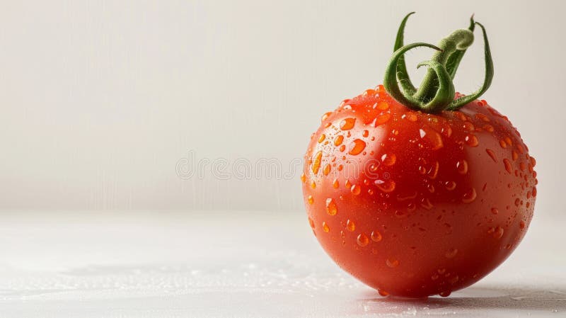 Tomato is Great Source of Vitamins and Minerals Stock Photo - Image of ...