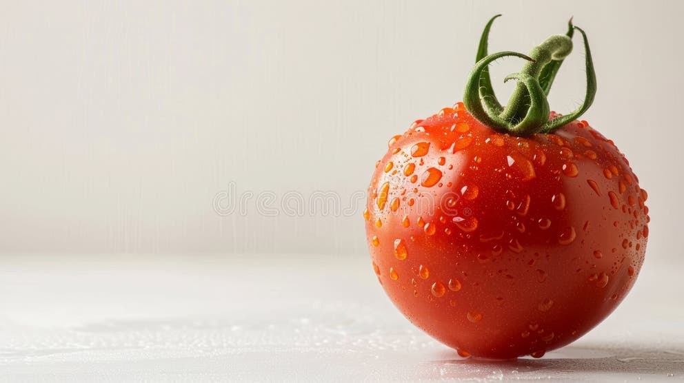 Tomato is Great Source of Vitamins and Minerals Stock Photo - Image of ...