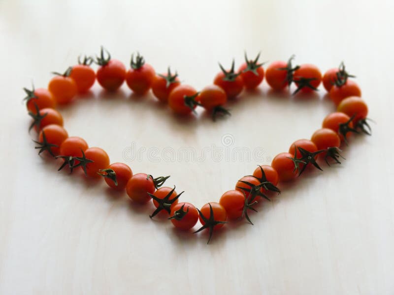 Tomato heart stock image. Image of food, garden, dieting - 8869663