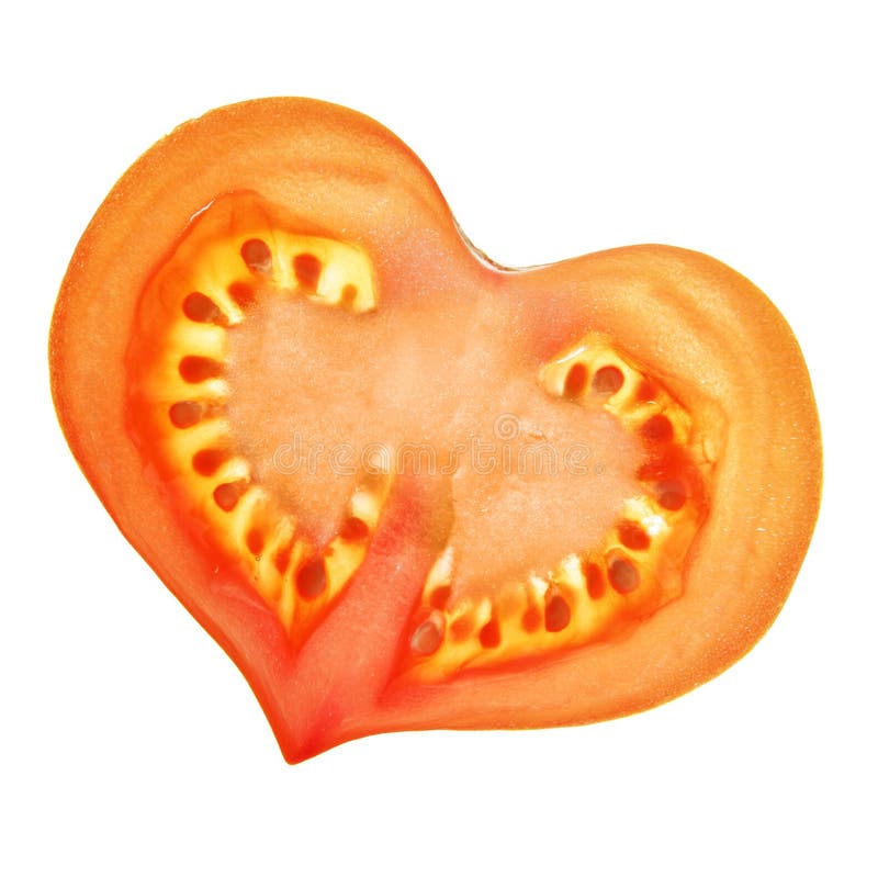 Tomato heart stock image. Image of food, garden, dieting - 8869663