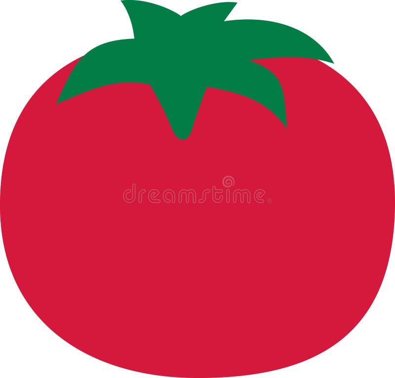 Tomato icon vector stock vector. Illustration of vegetarian - 107166492
