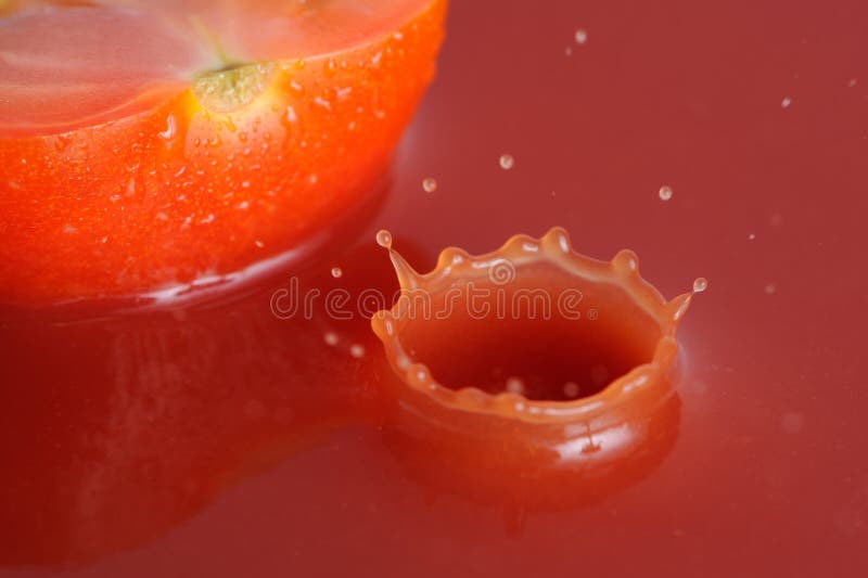 Tomato Juice Splash stock photo. Image of rest, juice - 271982498