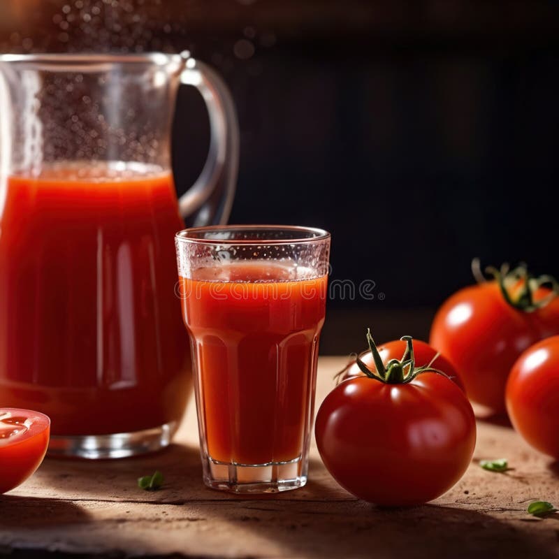 Tomato Juice Fresh Squeezed Tomato Fruit Vegetable Drink, Think ...