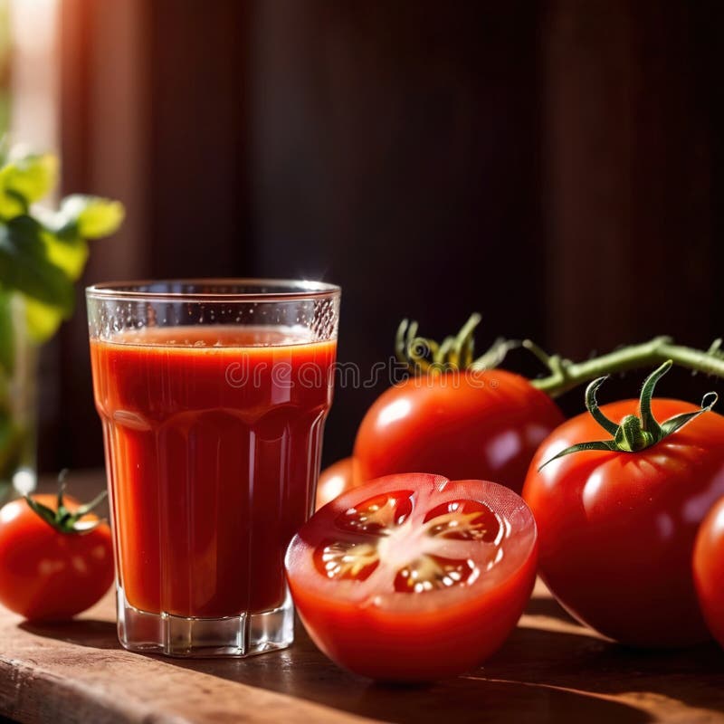 Tomato Juice Fresh Squeezed Tomato Fruit Vegetable Drink, Think ...