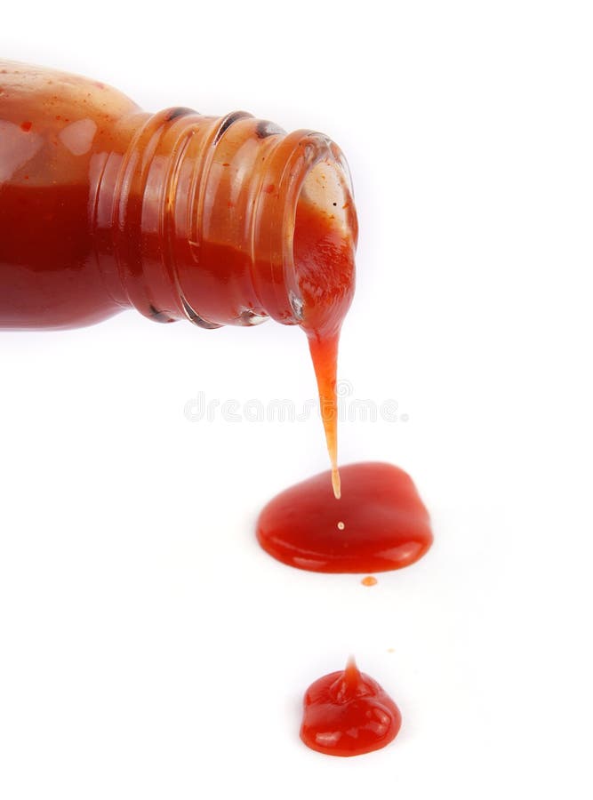 Ketchup stock image. Image of condiment, pour, calorie - 15301831