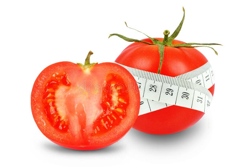 Tomato with meter stock photo. Image of vegetables, nature - 13335630