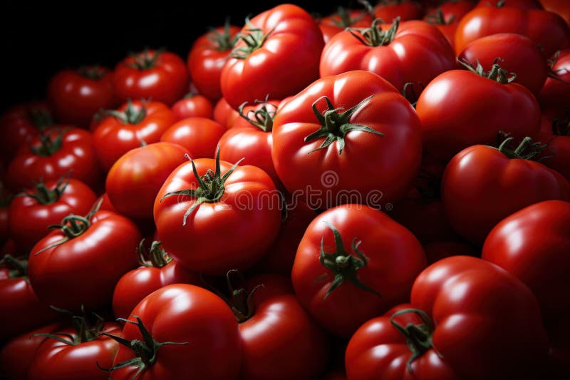 Tomato Mosaic: Pattern of Many Tomatoes on a Background - Generative AI ...