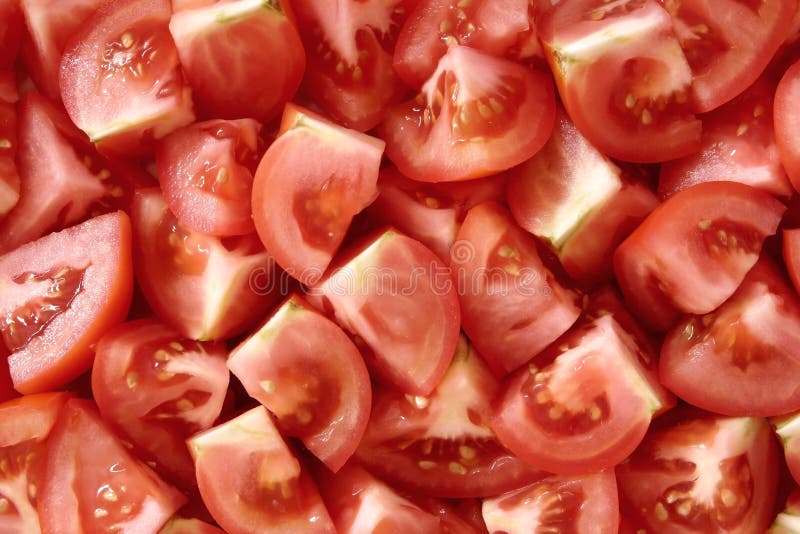 Tomato Pieces stock image. Image of culinary, snack, diet - 2862991