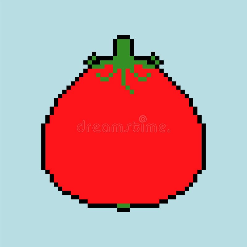 Vegetables Pixel Art Set. 8 Bit Vegetable. Pixelate Tomato and Cabbage ...