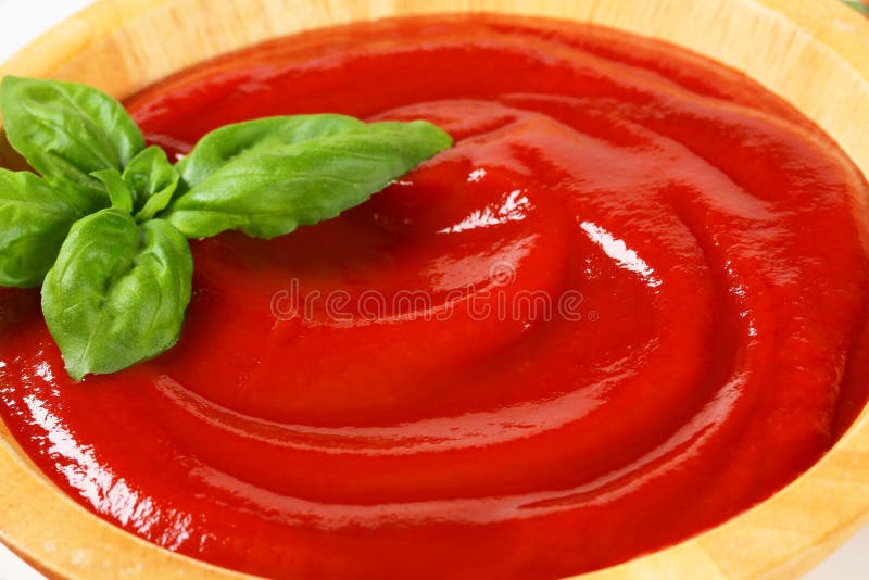 Tomato puree stock image. Image of passata, vegetable - 56644543