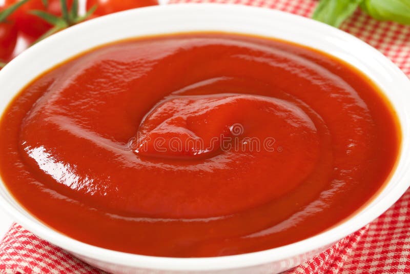 Tomato puree stock photo. Image of homemade, smooth, puree - 61411278