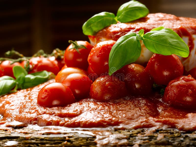 Tomato sauce stock photo. Image of pour, meals, close - 47658870