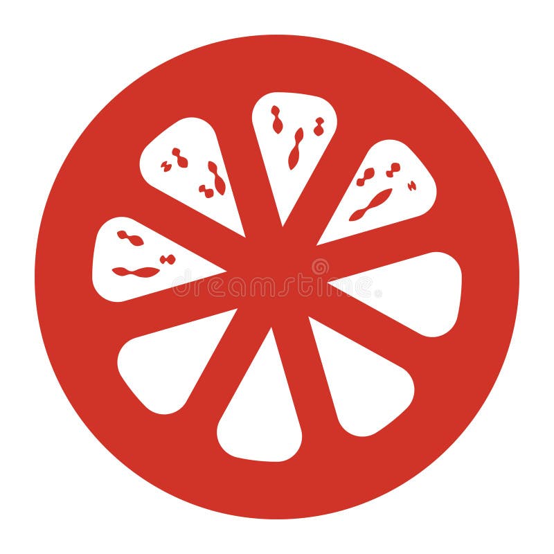 Tomato Slice Vector stock vector. Illustration of tomatoe - 142546940