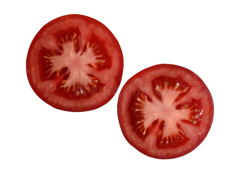 Tomatoes Half Sliced Flesh Ingredient Raw Stock Photos - Free & Royalty ...