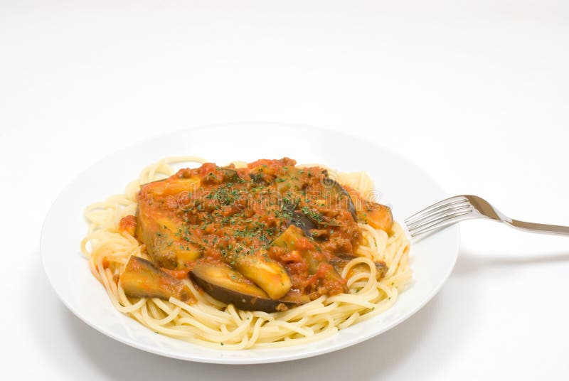 Tomato source spaghetti stock image. Image of white, source - 18634273