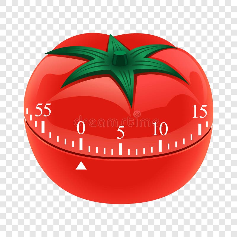 Tomato Timer Mockup, Realistic Style Stock Vector - Illustration of ... Tomato Timer Mockup, Realistic Style Stock Vector - Illustration of ...