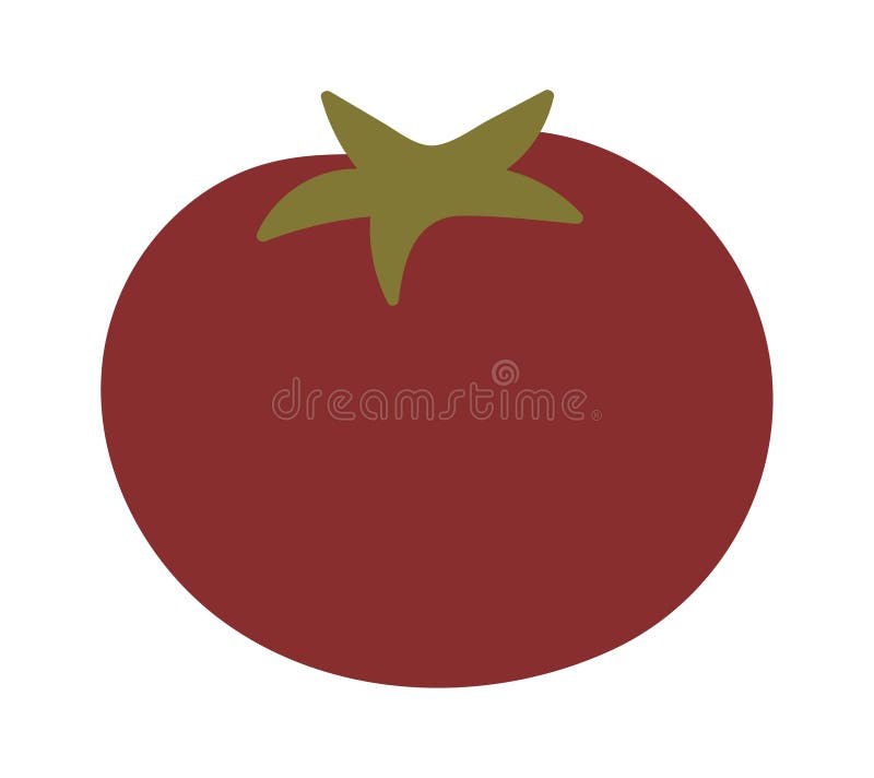 Tomato Vegetable Icon stock vector. Illustration of freshness - 273900335