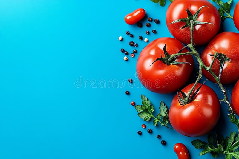 Tomato Vitamins, Lycopene, and Antioxidants Visualized in a Nutrition ...