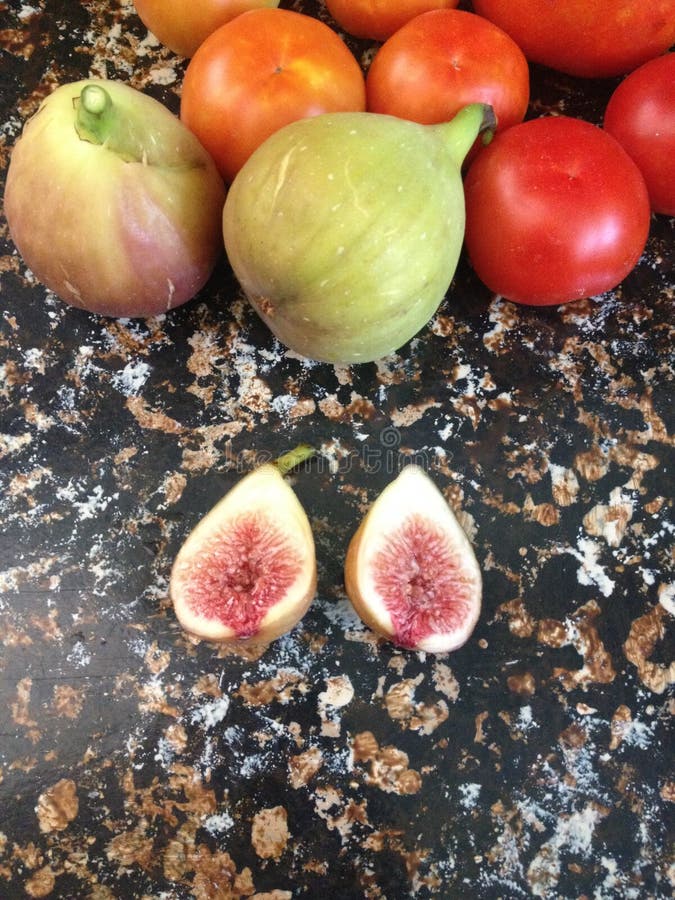 Tomatoes and Figs stock photo. Image of nature, figs - 72552856